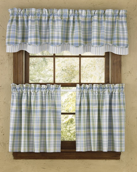 Sarasota Lined Layered Valance | Park Designs Sarasota Lined Layered Valance | Park Designs